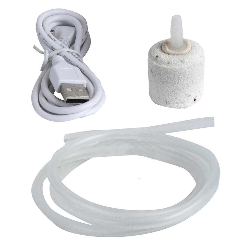 Penn-Plax eOrder | Cascade™ Rechargeable Battery Air Pump - Dual Outlet
