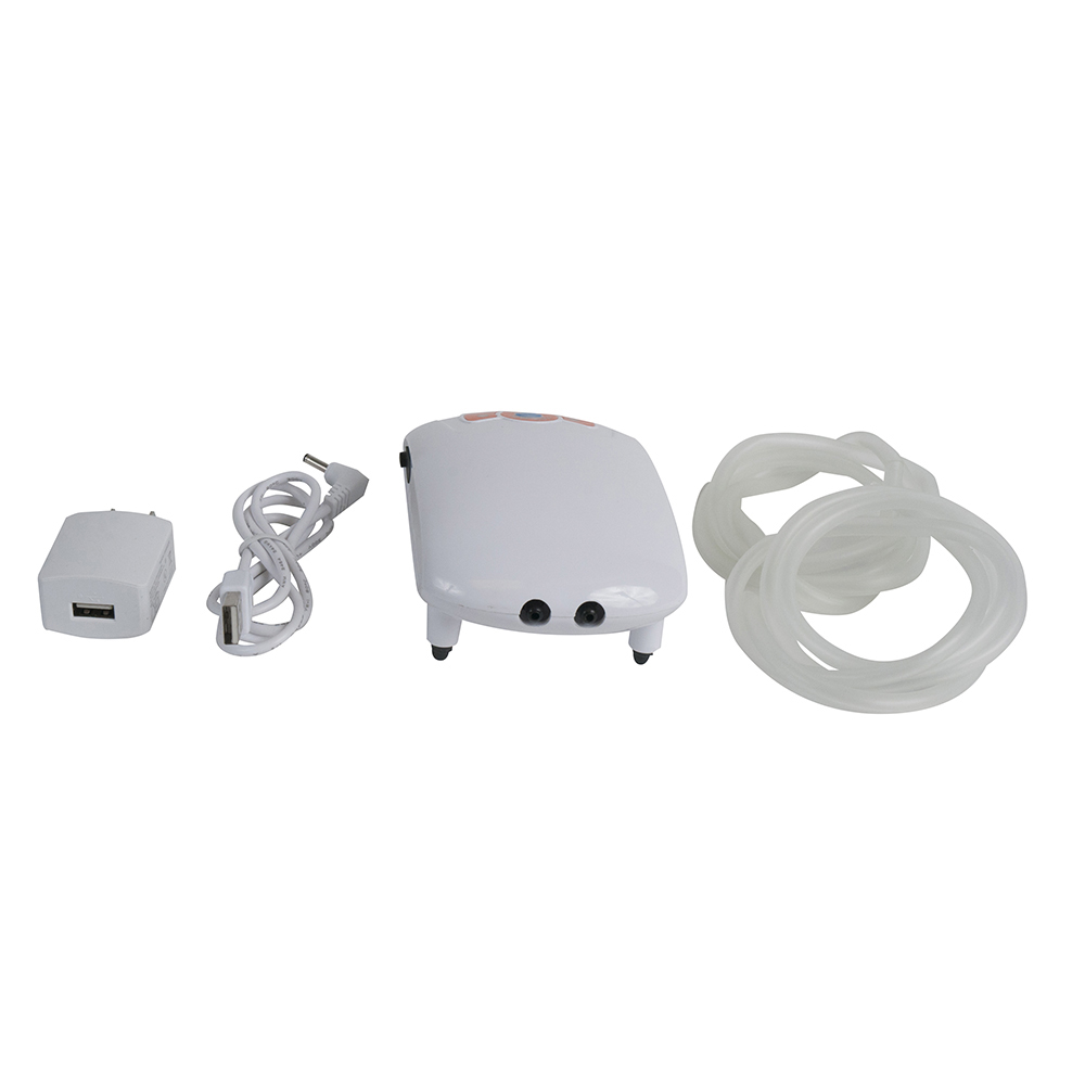 Penn-Plax eOrder | Cascade™ Rechargeable Battery Air Pump - Dual Outlet