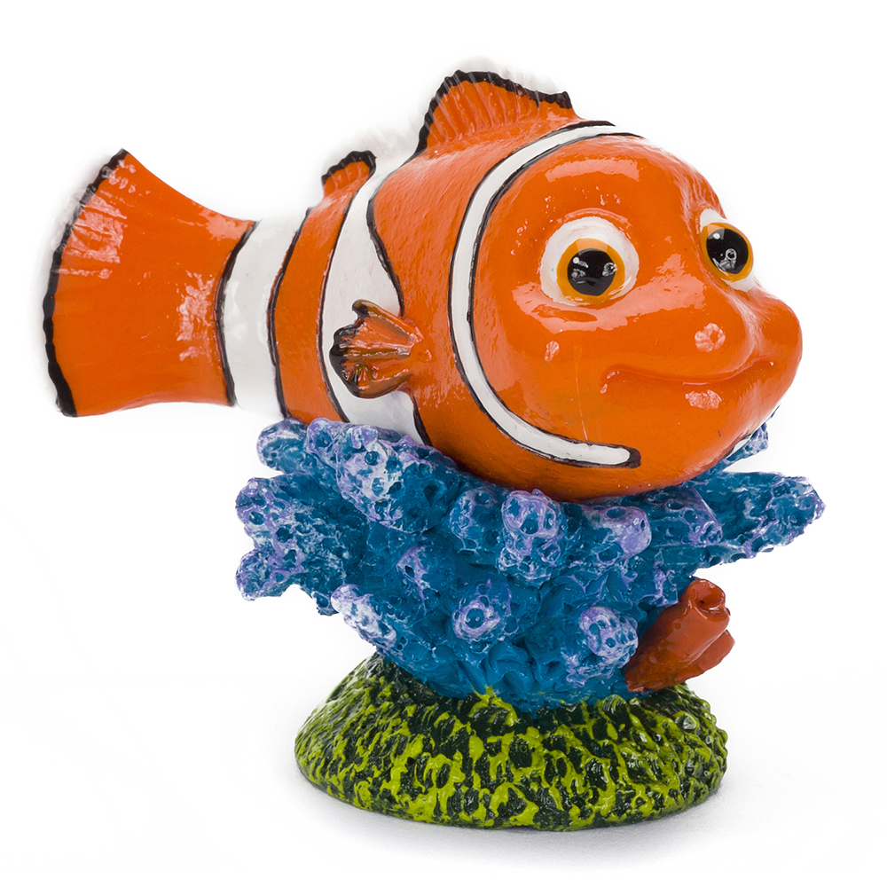 Penn-Plax eOrder | Disney® PIXAR Finding Nemo: Nemo on Coral - Mini