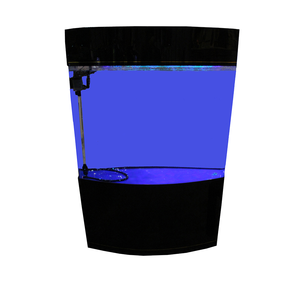 Penn-Plax eOrder | Cascade™ Bowfront Tank with Stand & Hood - 58 Gallons