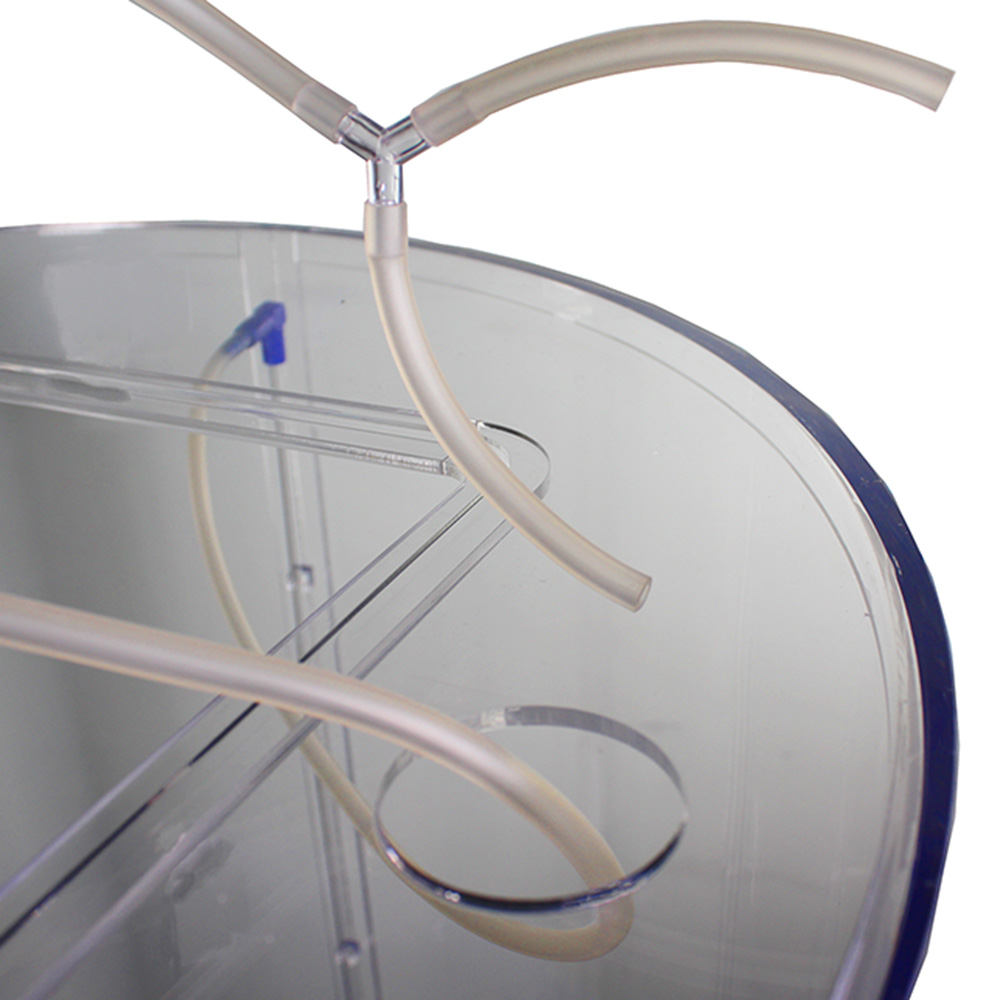 Penn-Plax eOrder | Cascade™ Cylinder Tank with Stand & Hood - 53 Gallons