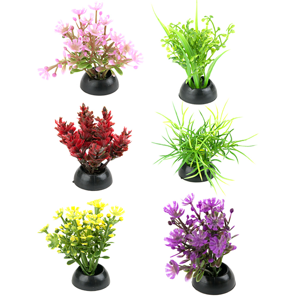 Penn-Plax eOrder | Tide & Treasure™ Aqua-Plants Betta Plants 6-Piece ...